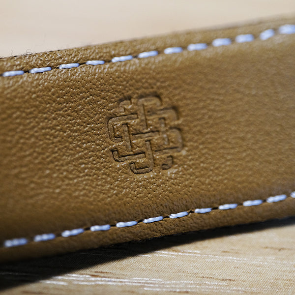 Grey Luxury English Flannel Watch Strap